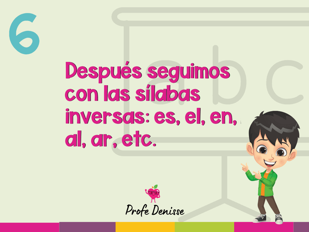 ¿Cual es el orden adecuado para enseñar las letras? Sílabas simples y ...
