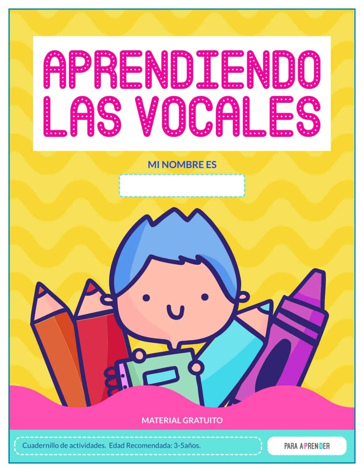 Actividades con las vocales - mimaterialeducativo.com